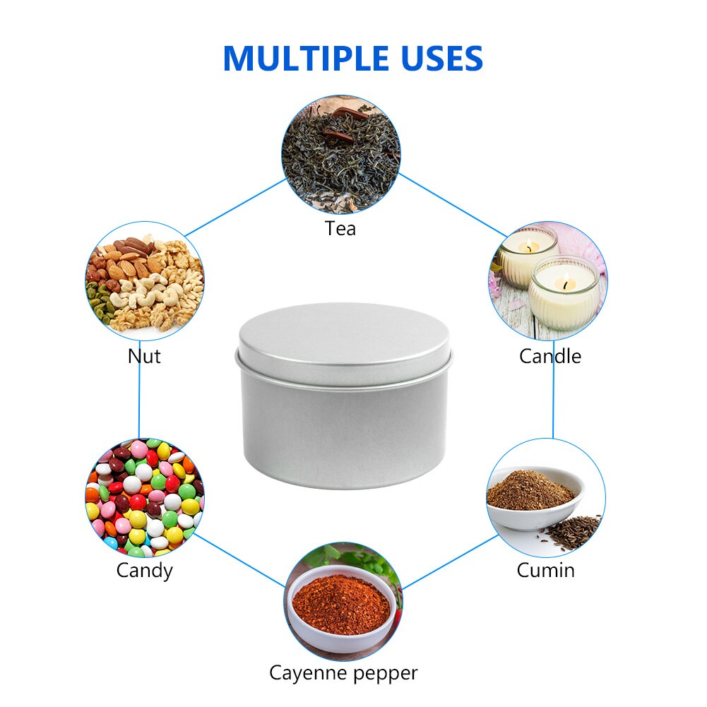 Kaars Maken Blikken 104Ml Lege Opslag Potten Met S... – Vicedeal