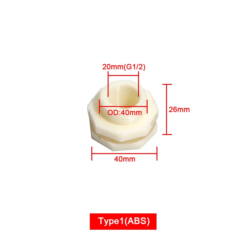 20mm Water Tank Pipe Fitting 1/2'' Fish Ta... – Vicedeal