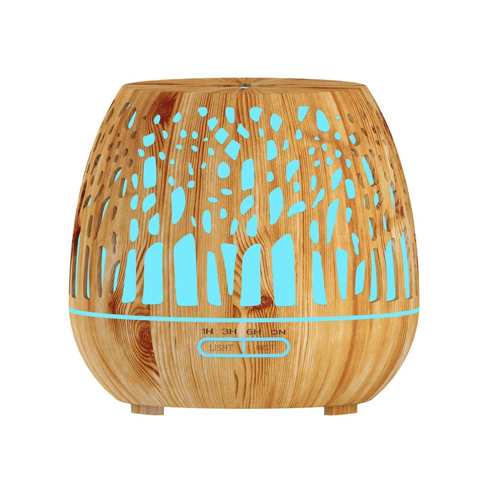 Smart Wifi Humidifier Wood Grain Wireless Aroma Oi... – Vicedeal