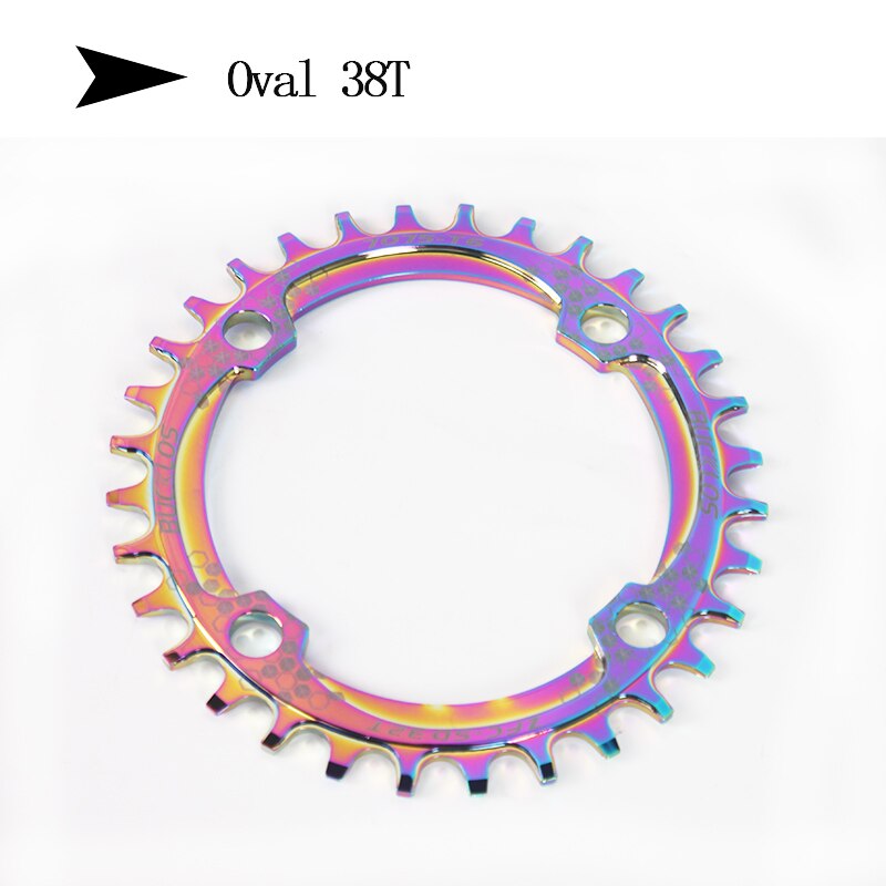 Narrow Wide Bike Chainring 104BCD MTB Crankset Alu... – Grandado