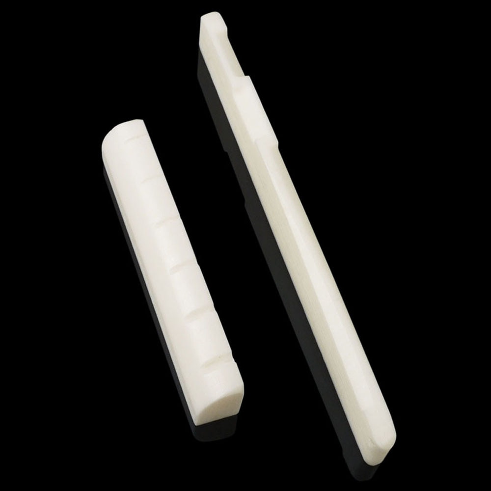1set 6 String Natural Cattle Bone Guitar Nut and S... – Grandado