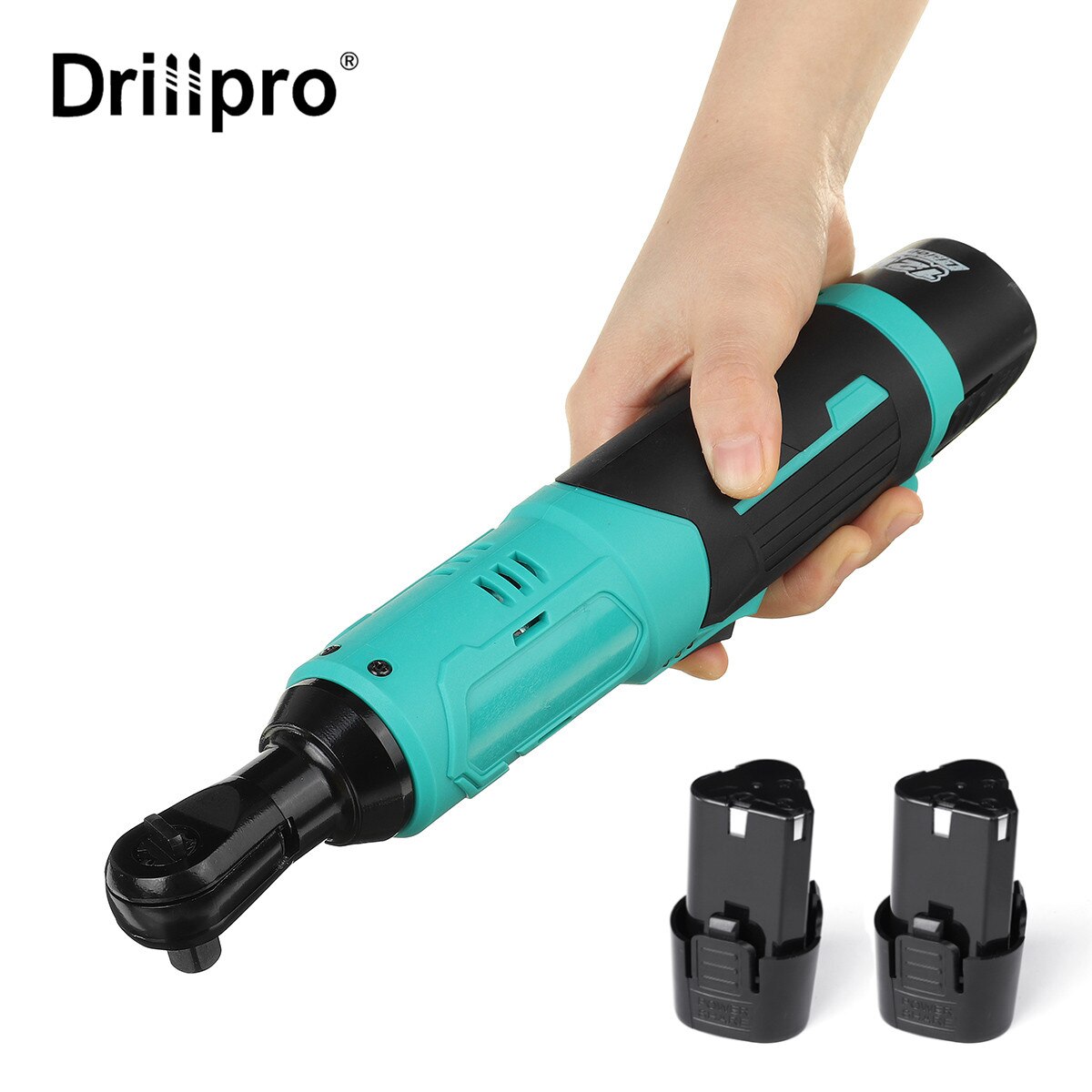 3/8 "trådløs skralde elektrisk skruenøgle 12v geno... – Grandado