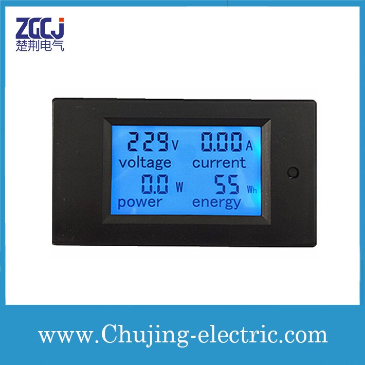 ! lcd-scherm Wh meter eenfase power meter, ampere,... – Vicedeal