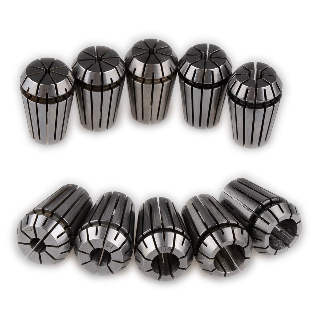 10 Stks Set Er20 Precision Spring Collet Set Cnc F Grandado