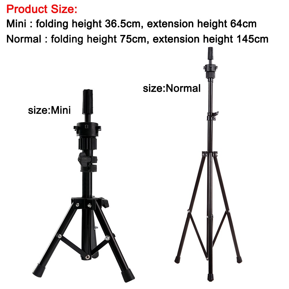 Justerbar stativ holder mannequin hoved stativ fri... – Grandado