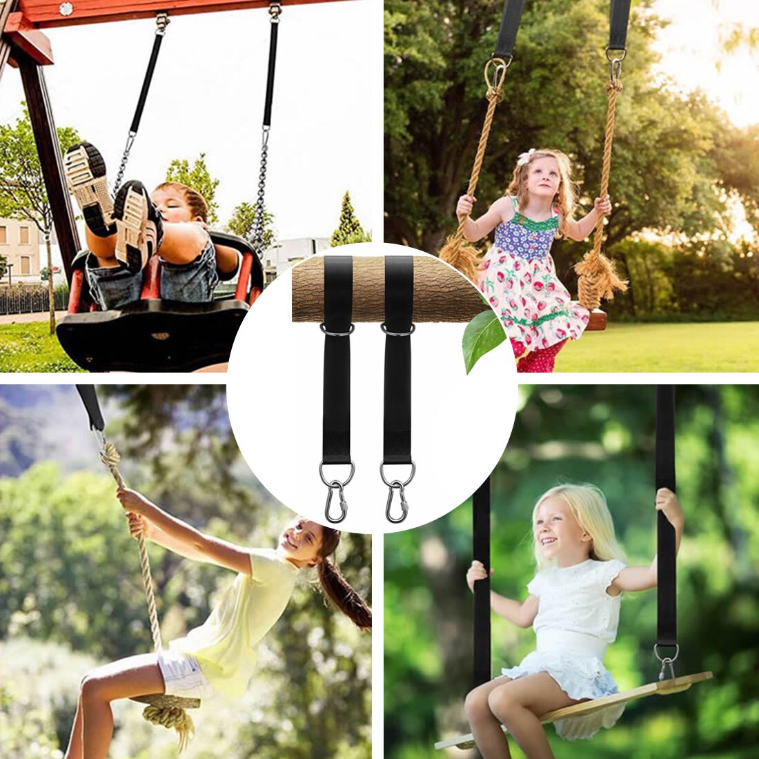 Een Paar Boom Swing Opknoping Kit Hangmat Bandjes ... – Grandado