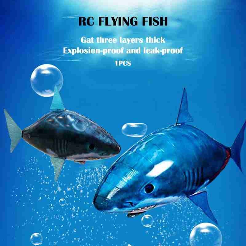 Remote Control Shark Toys Infrared Inflatable Larg... – Vicedeal