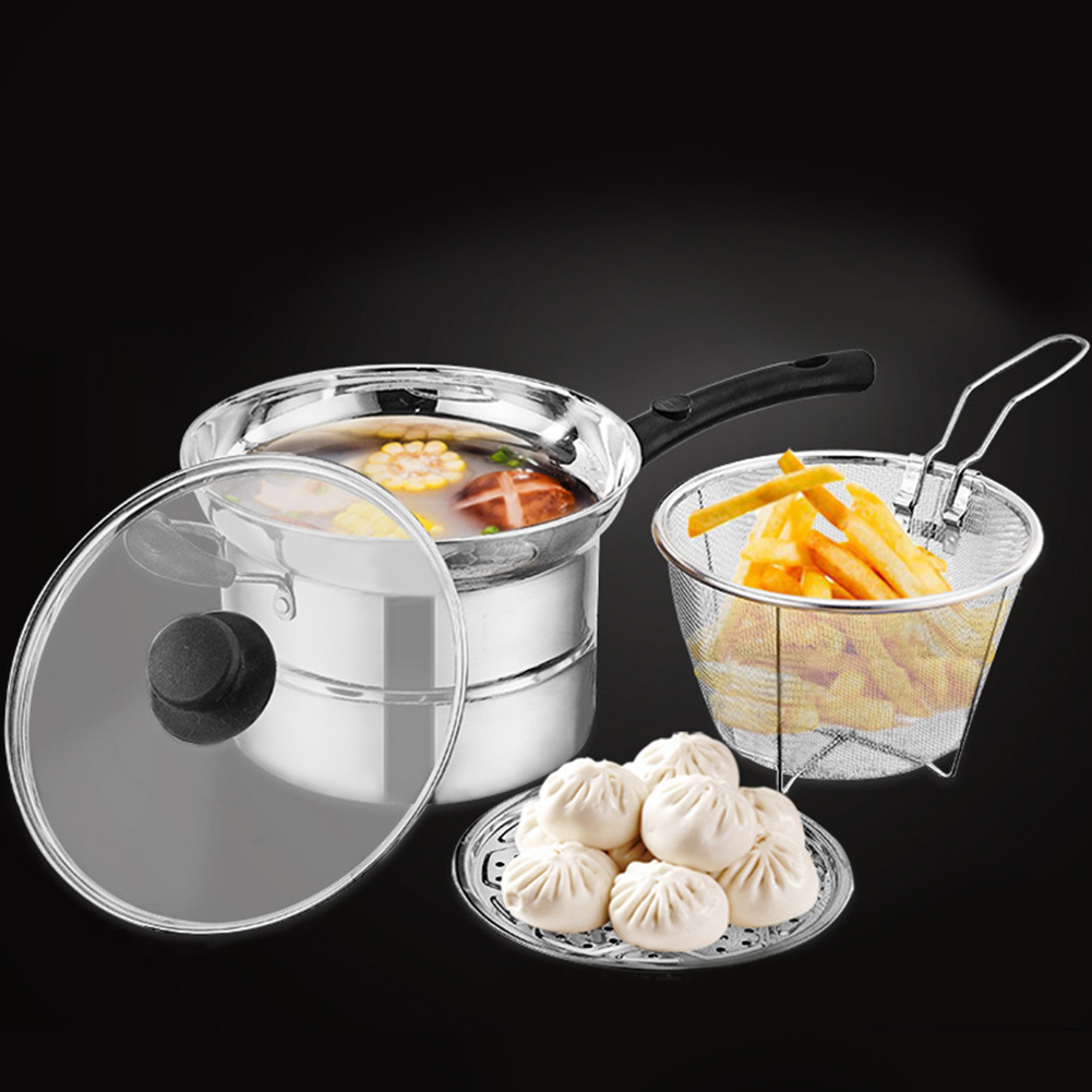 Olla para freír y freír sopa multifuncional, sarté... – Grandado