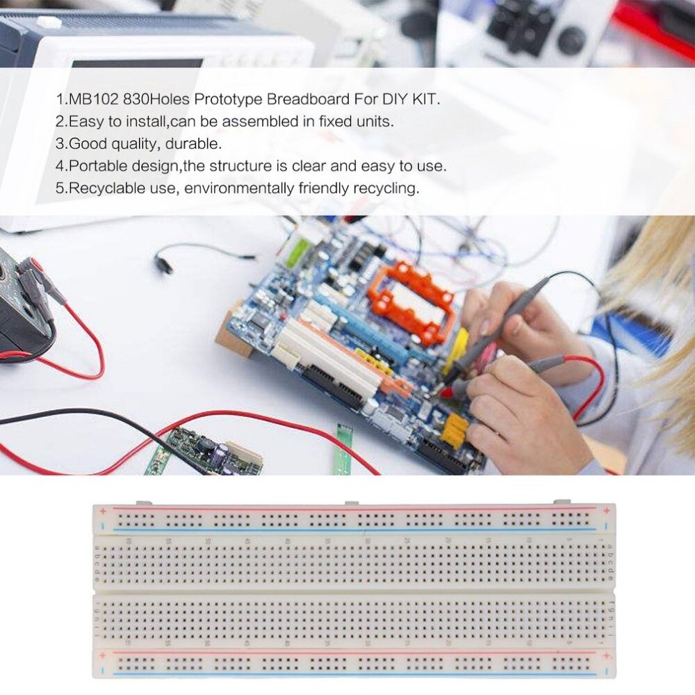 MB-102 Prototype Breadboard For DIY KIT Protoboard... – Vicedeal