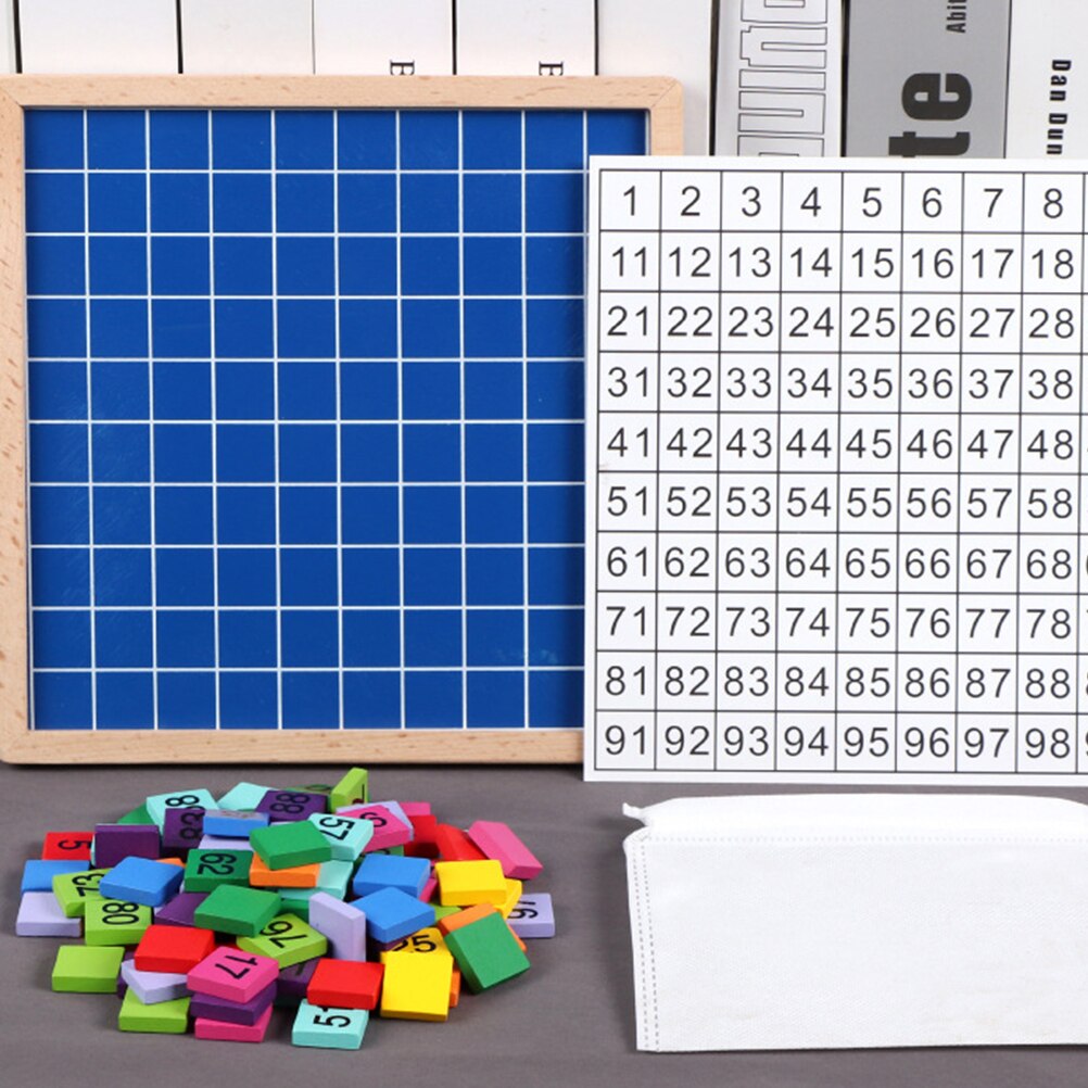 1 Set Numbers Pairing Board Math Learning Colorful... – Grandado