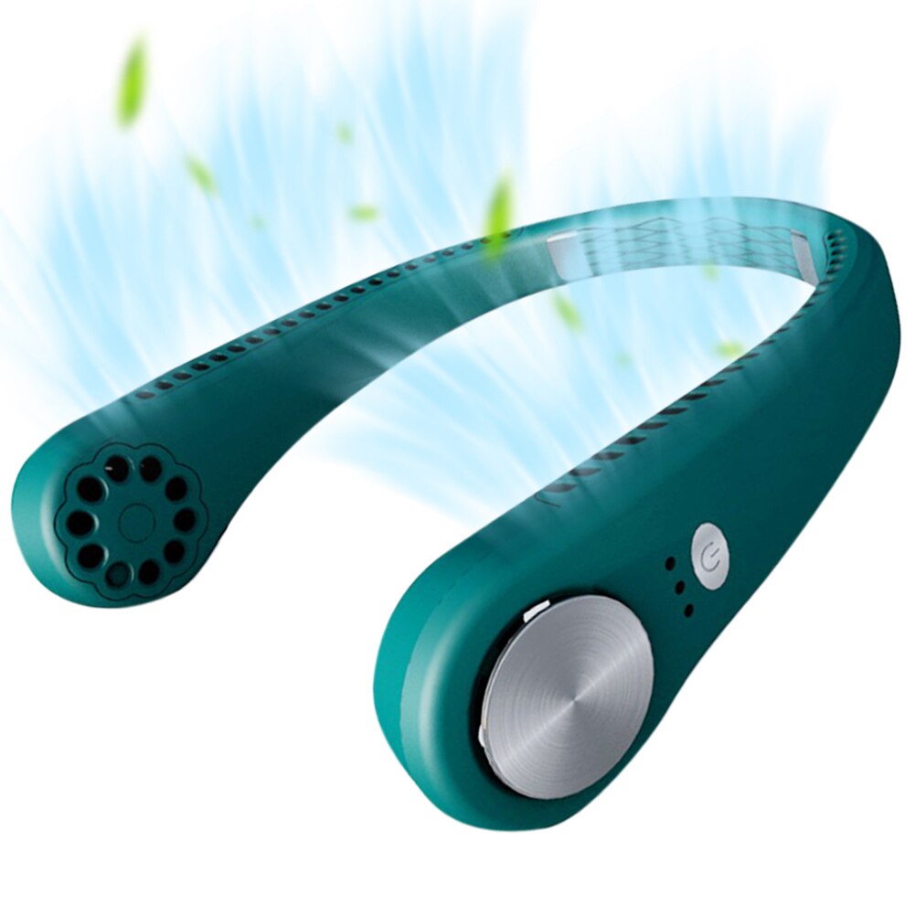 Summer outdoor Mini Neck Fan Portable Bladeless Fa... – Grandado