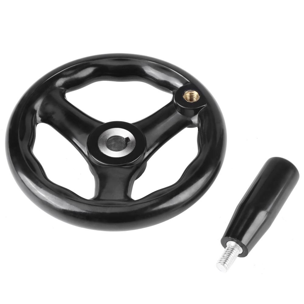 Draaibank Freesmachine Handwiel 3-spaaks Zwarte Pl... – Grandado