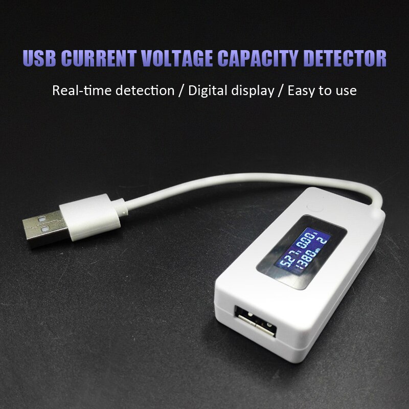 KCX-017 DC Digital Voltmeter Ammeter LCD Dual USB ... – Vicedeal