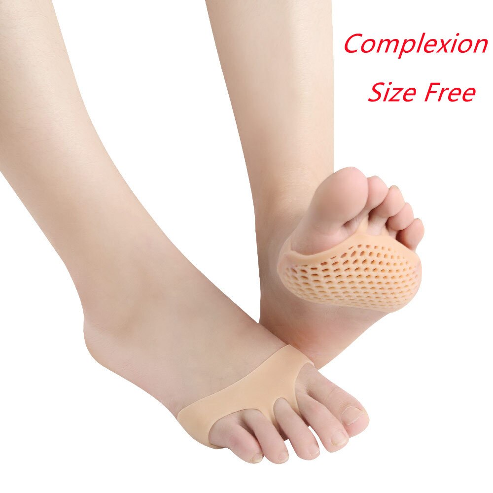 UPAKME Silicone Metatarsal Sleeve Pad Half Toe Bun... – Grandado
