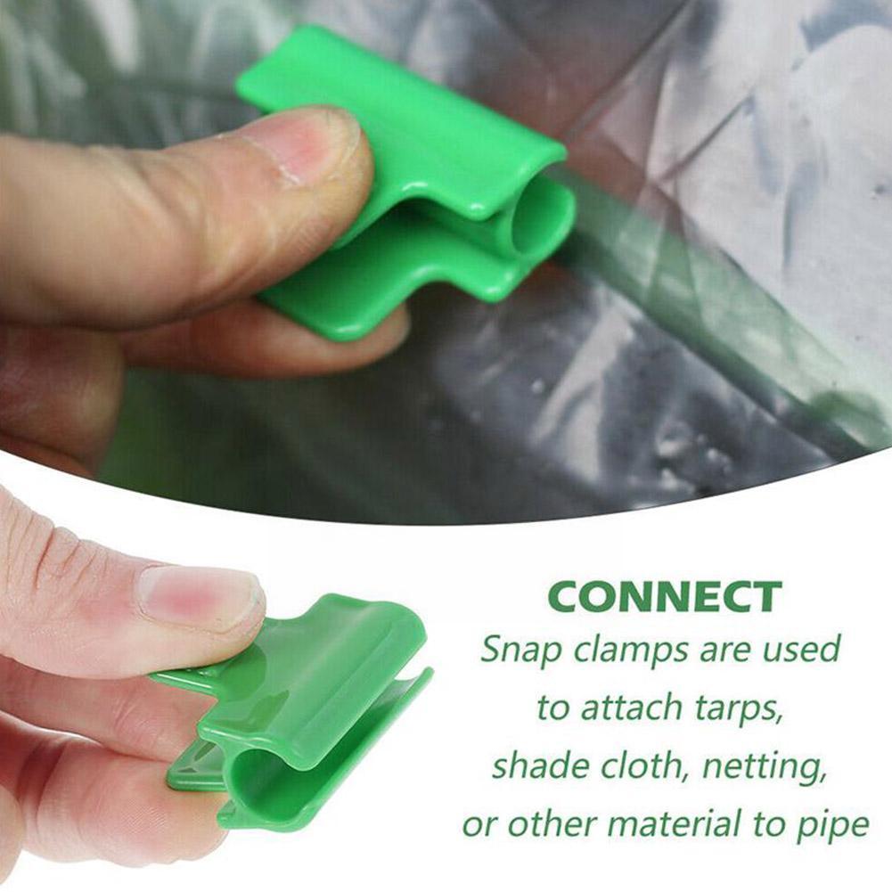 24/30pcs 11mm/16mm Pipe Clamps Greenhouse Clamp Cl... – Grandado