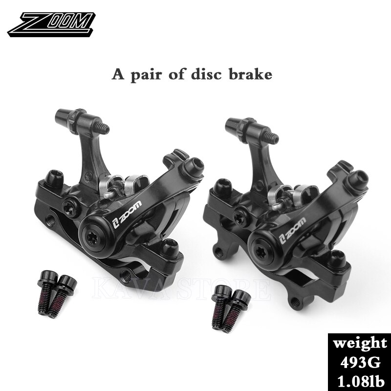 ZOOM Aluminum Alloy Bicycle Rear Disc Brake Black ... – Vicedeal