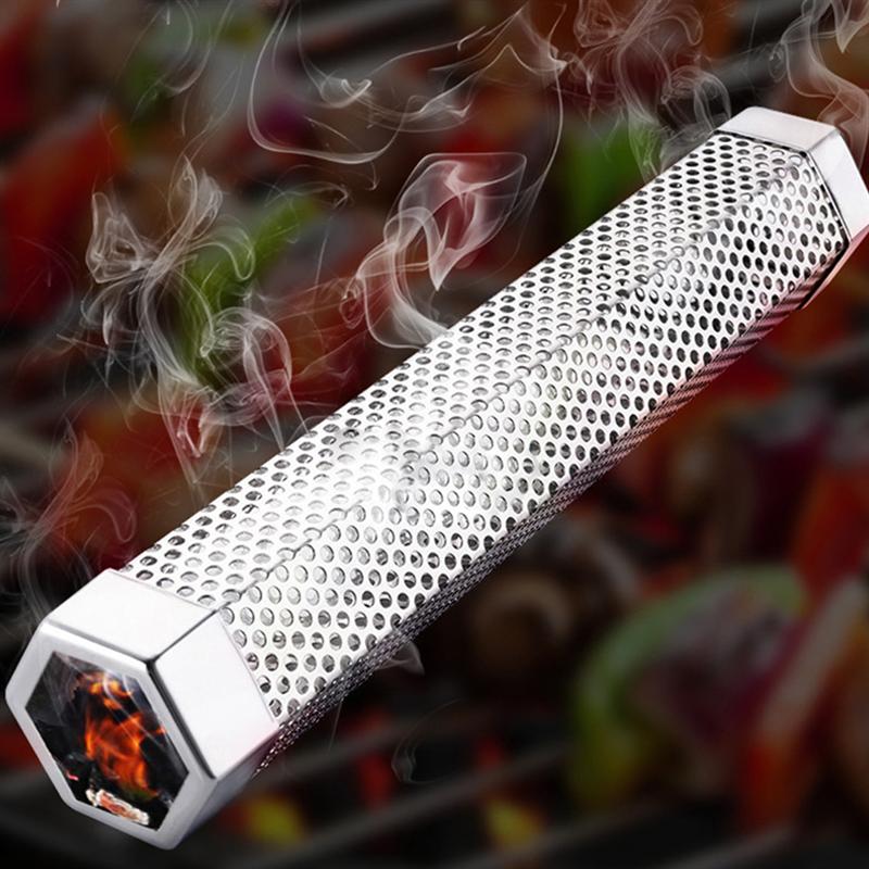 1pc Pellet Smoker Tube Stainless Steel Perforated ... – Grandado