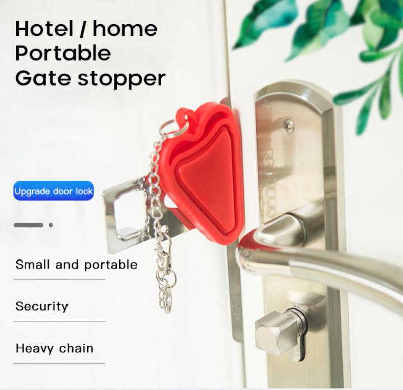 Portable Hotel Door Lock Travel Lock Childproof Do... – Vicedeal