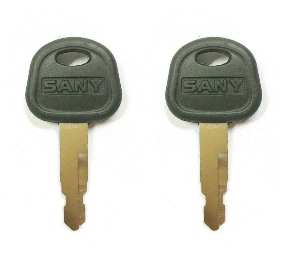 10x Heavy Equipment Ignition Key For Sany Excavato... – Grandado