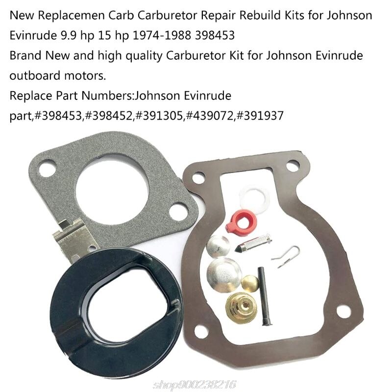 Carburetor Carb Repair Kit Float For Johnson Evinr... – Vicedeal
