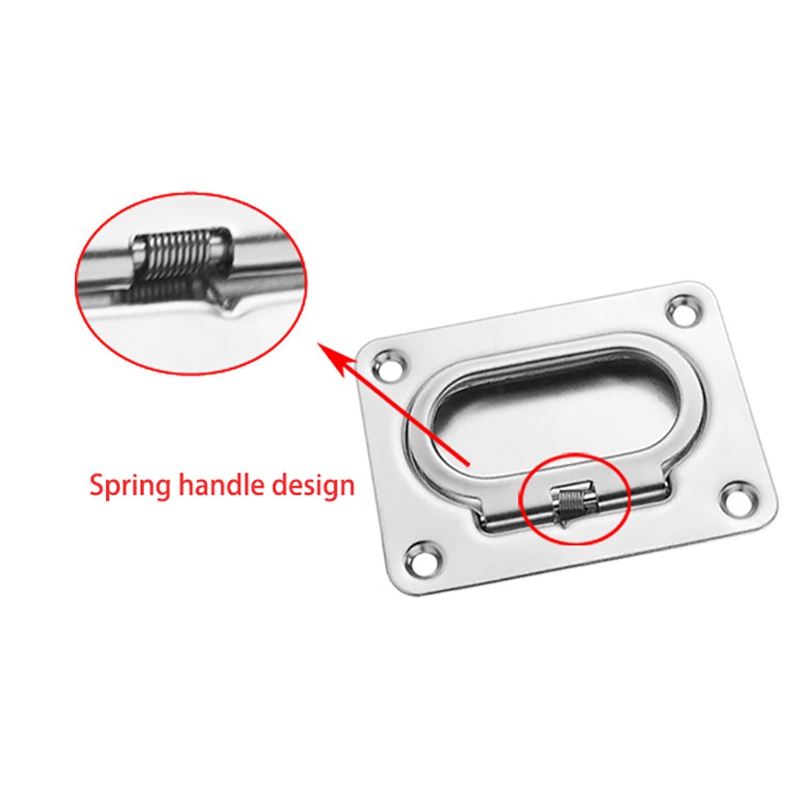 Rectangular Recessed Hatch Spring Loaded Lifting R... – Grandado