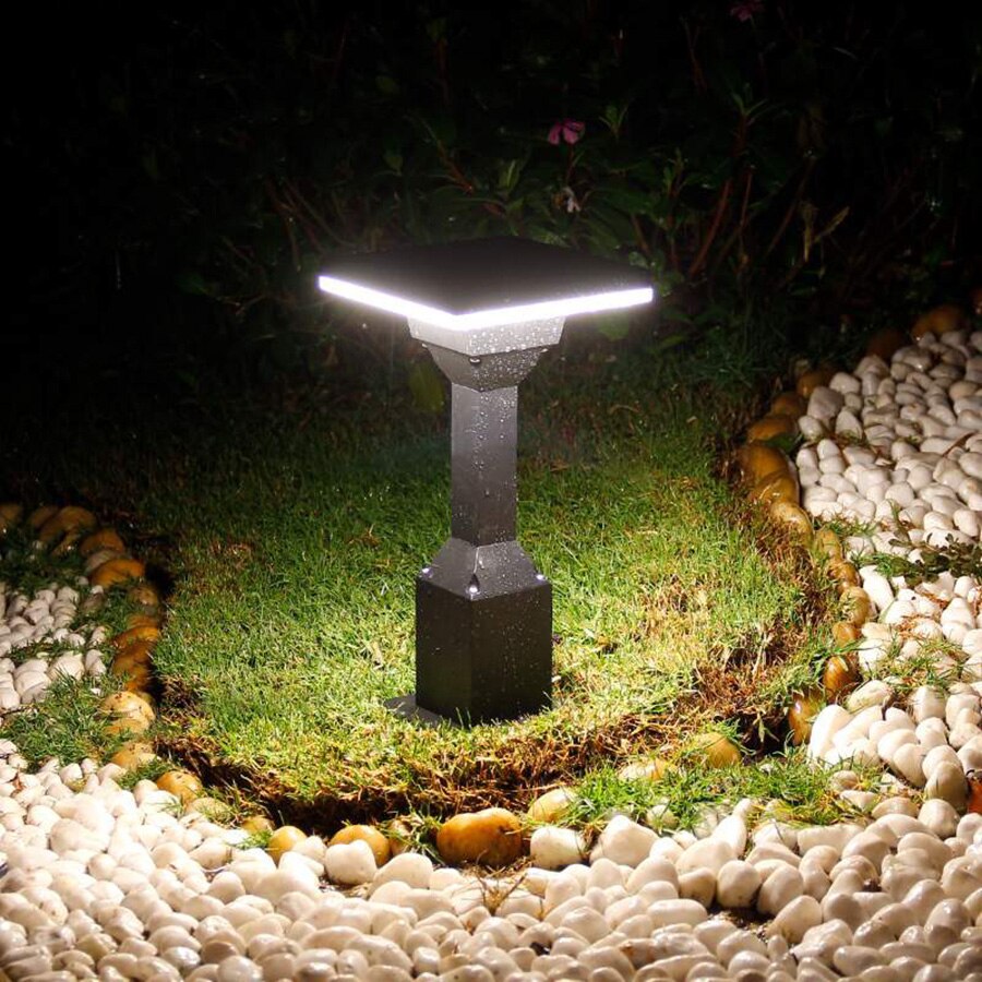 Thrisdar 12W Outdoor Pathway Pillar Lawn Light Alu... – Vicedeal