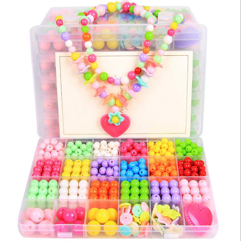 Children DIY beads toy with whole accessory set/ K... – Grandado