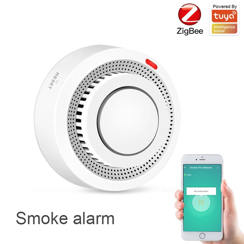 Tuya Zigbee WIFI Rauchmelder Feuer Schutz Alarm Se... – Grandado