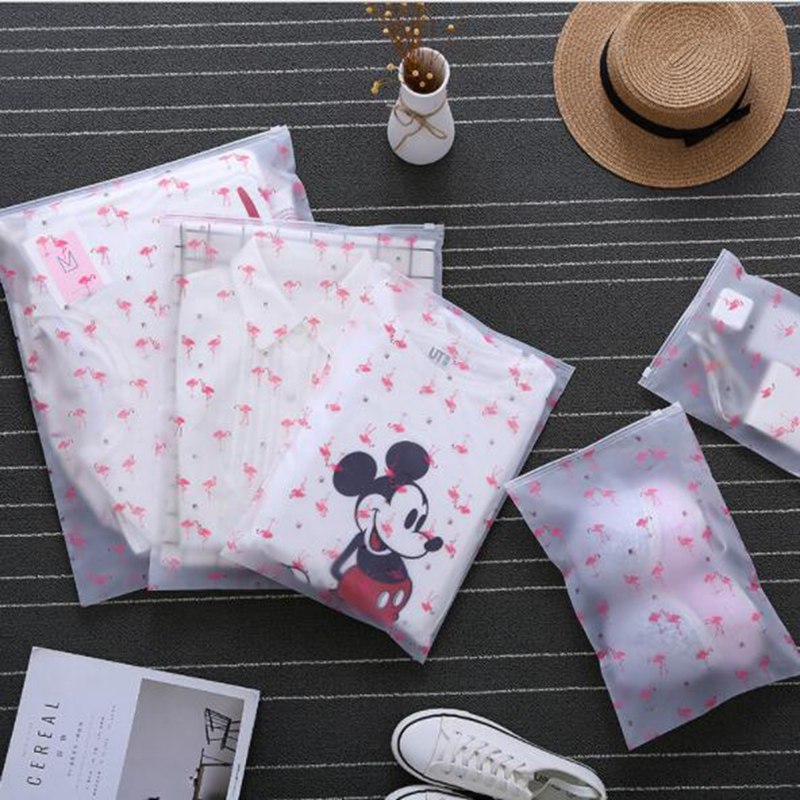 Transparent Flamingo Cosmetic Bag Travel Zipper Ma... – Vicedeal