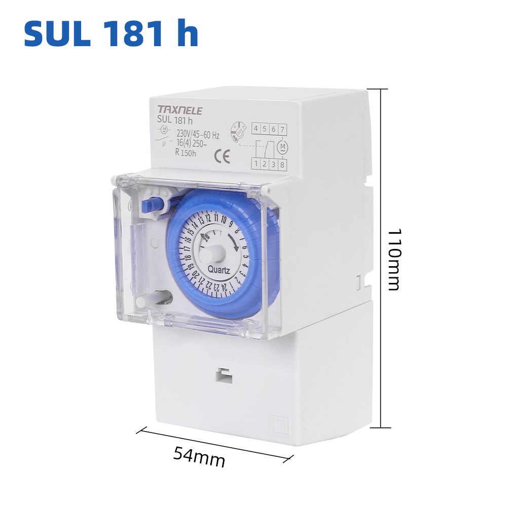 SUL181h SUL181d Mechanical Timer 24 hours Time Swi... – Vicedeal