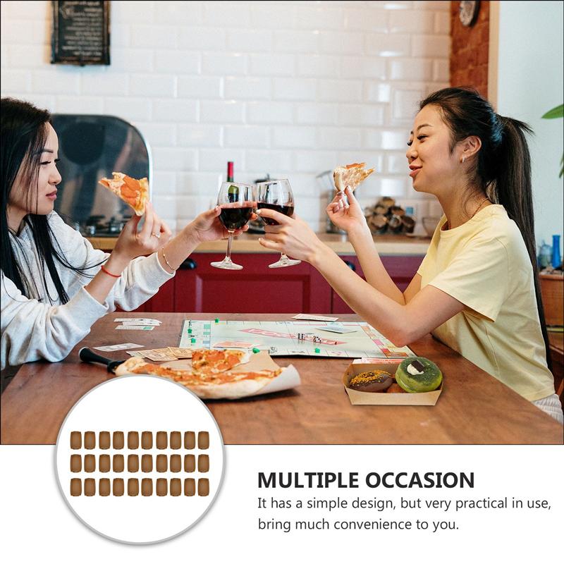 100Pcs Disposable Kraft Paper Food Box Fried Chick... – Vicedeal