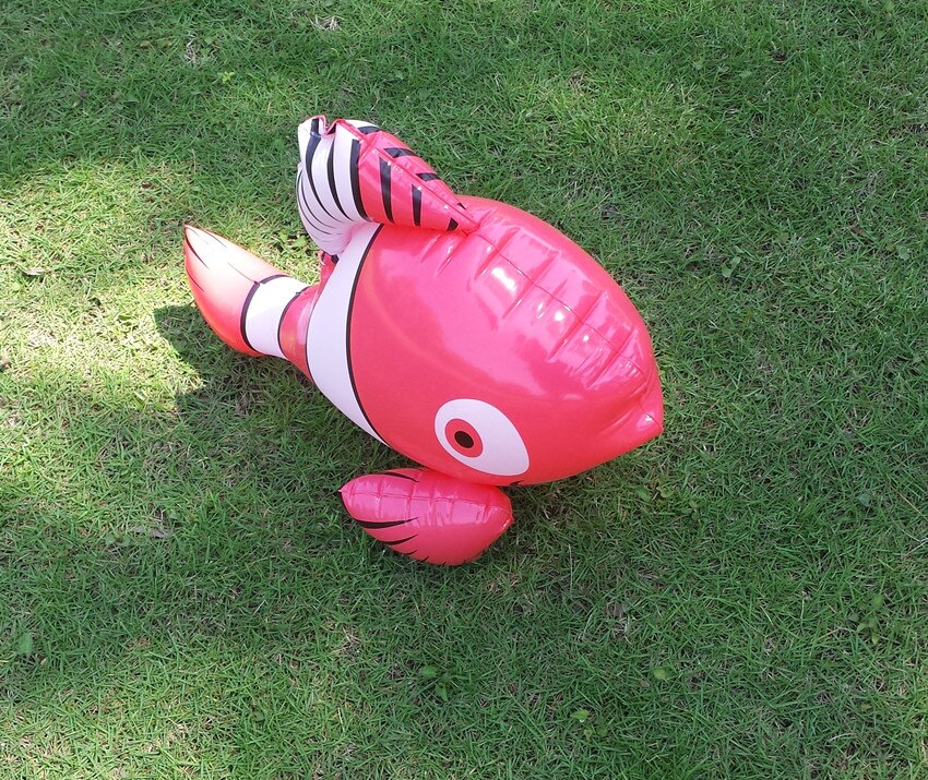 Inflatable Fish Toy Beach Fish Stage Bar Activity ... – Grandado