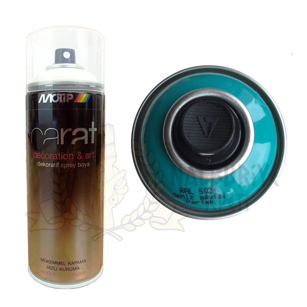 Motip Carat BRILLIANT SEA BLUE Spray Paint 400ml R... – Vicedeal