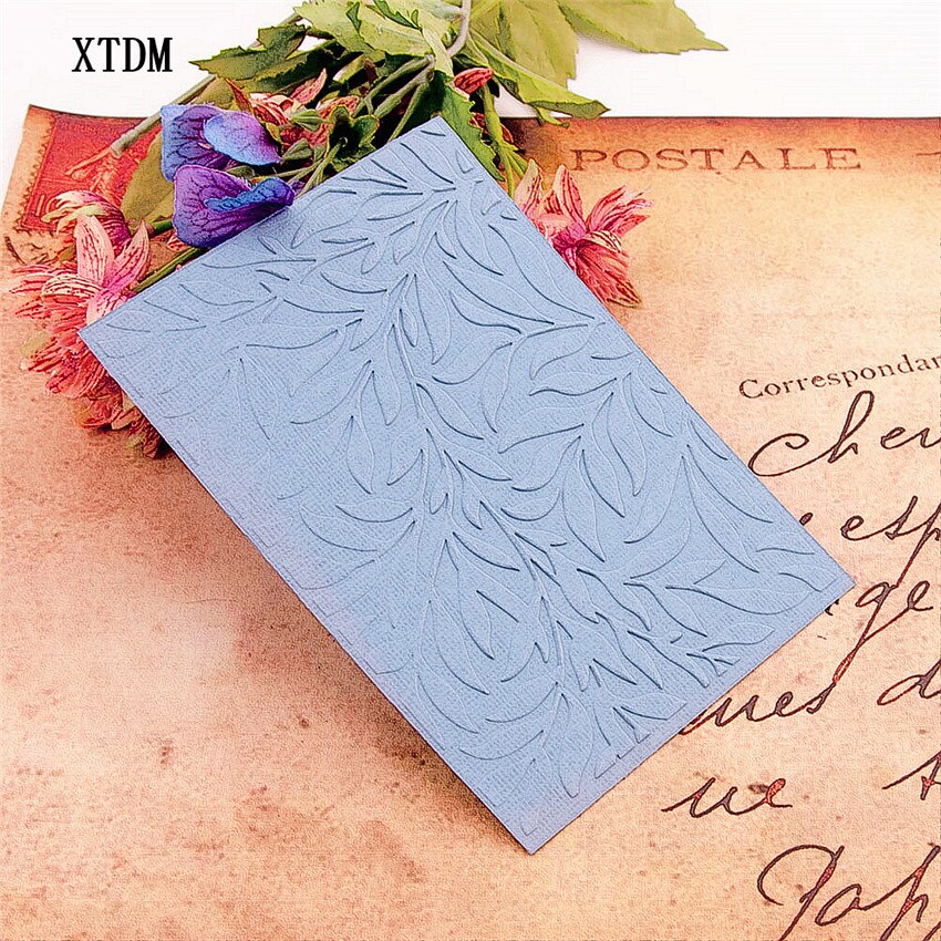 plastic leaf craft card making paper card album we... – Grandado