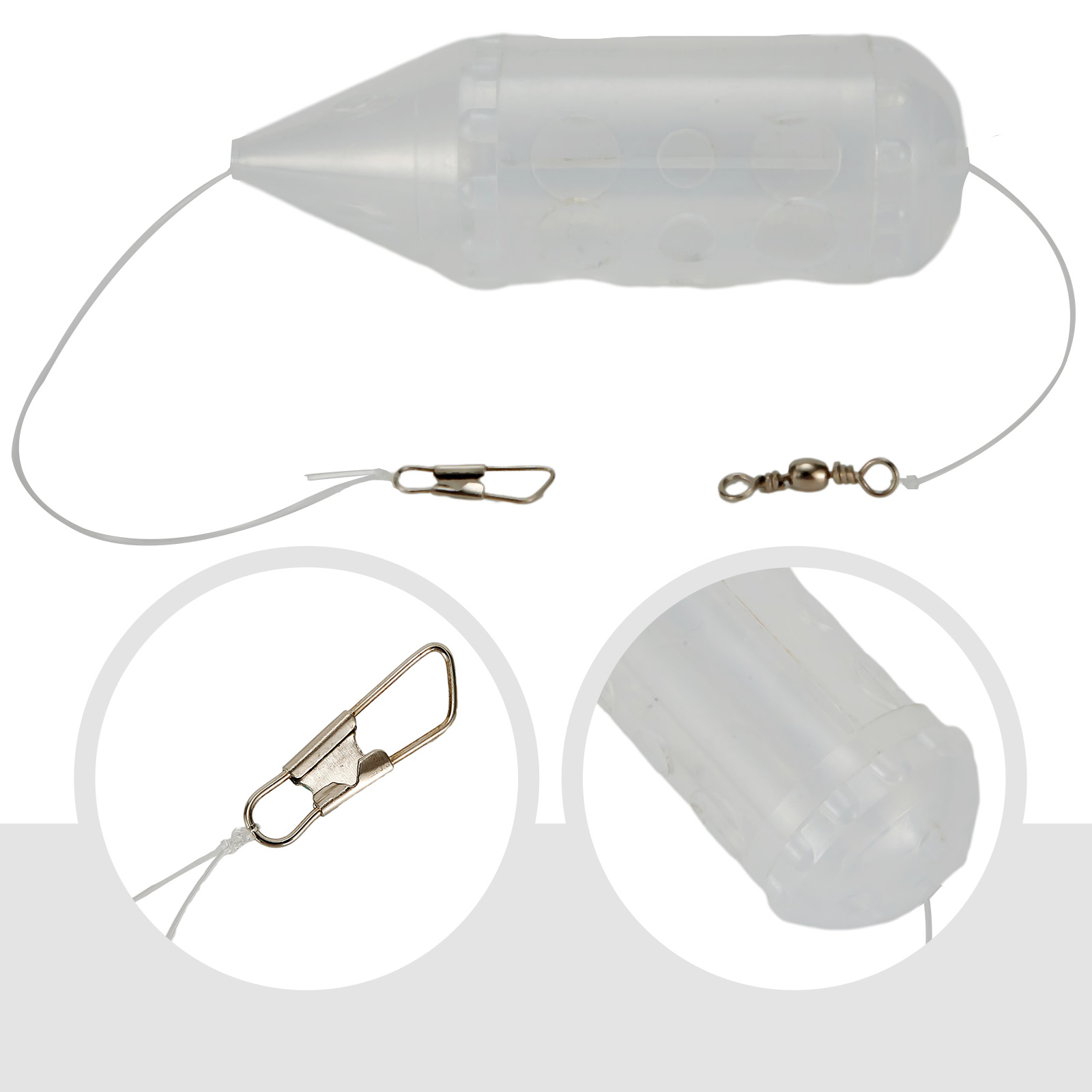 Clear Feeders For Maggot Carp Match Fishing Tackle... – Grandado