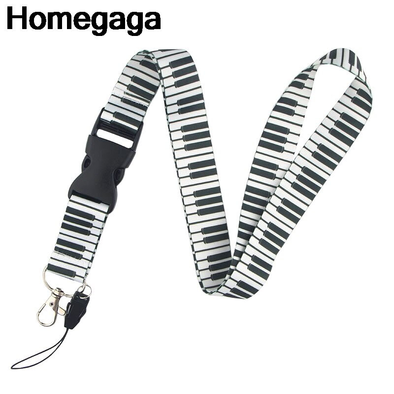 Homegaga Piano keyboard Lanyards id phone holders ... – Vicedeal