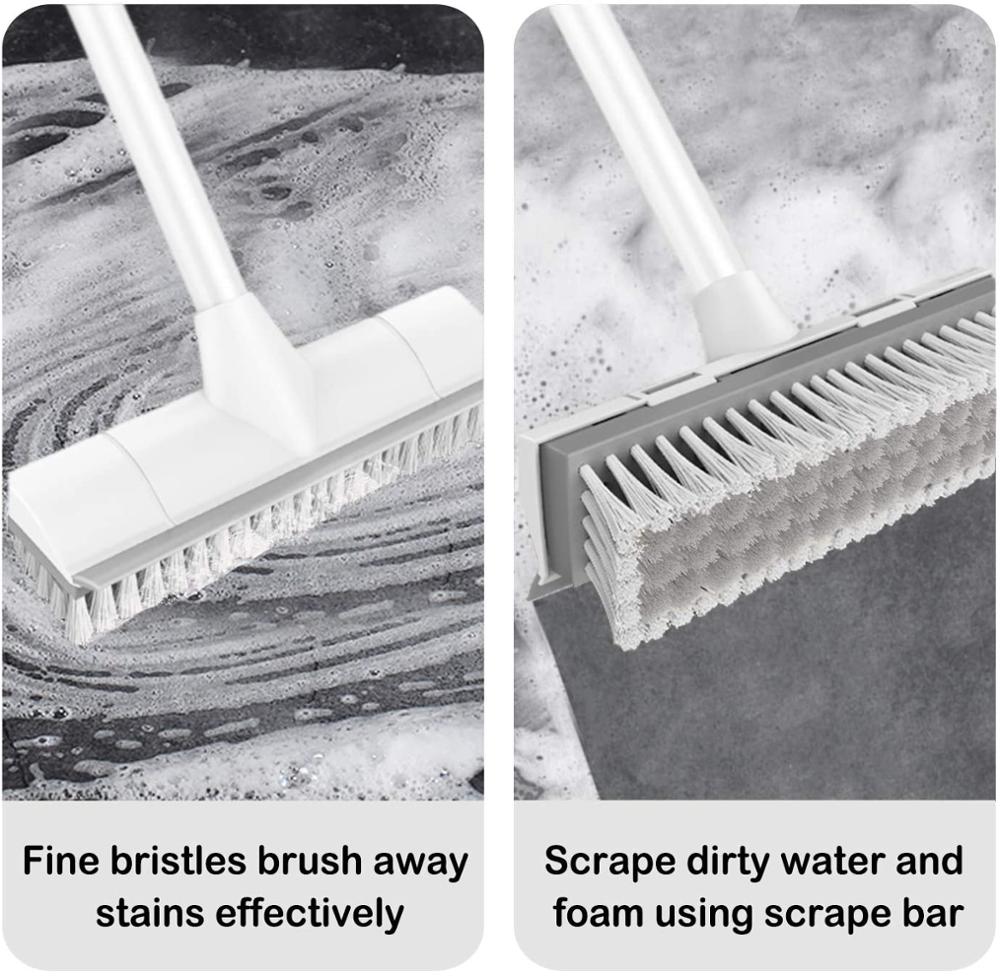 BOOMJOY Floor Scrub Brush with 50" Adjustable Stai... – Grandado