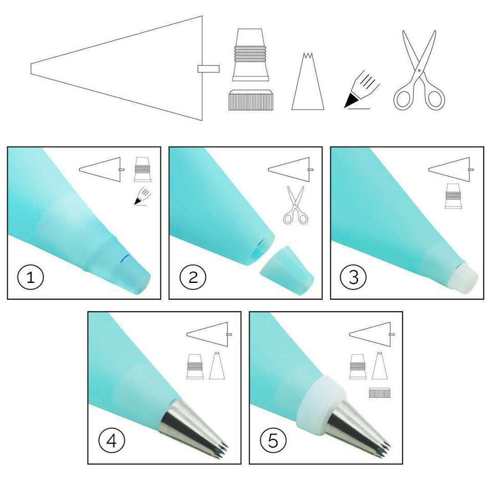 64Pcs Cake Decorating Kits Supplies Cake Decoratin... – Grandado