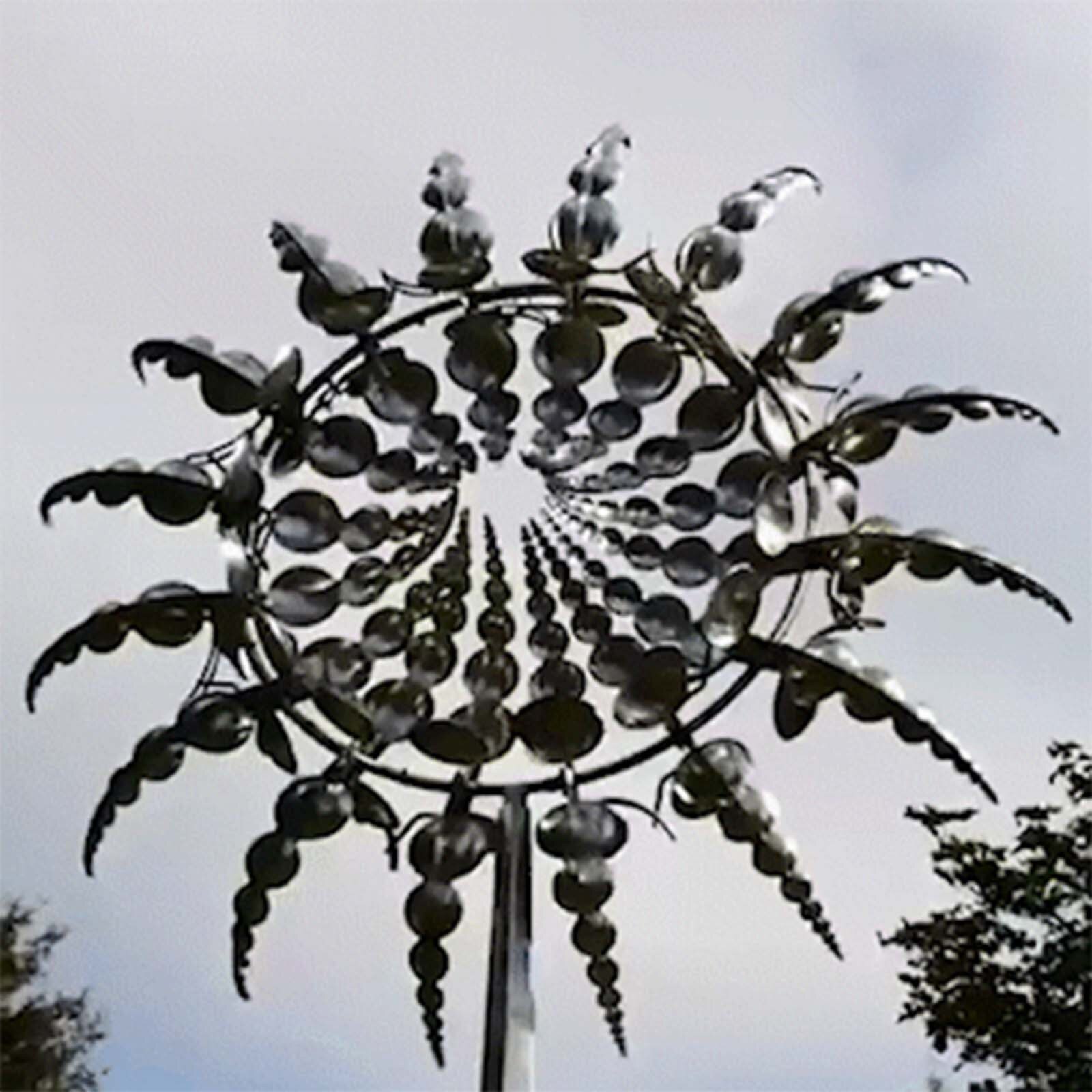 3d Unique And Magical Metal Windmill Outdoor Lawn ... – Grandado