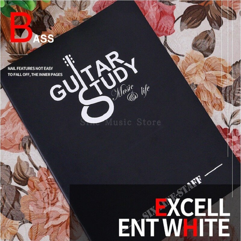 2Pcs of guitar TAB Notebook Musical Notes Music Bo... – Vicedeal