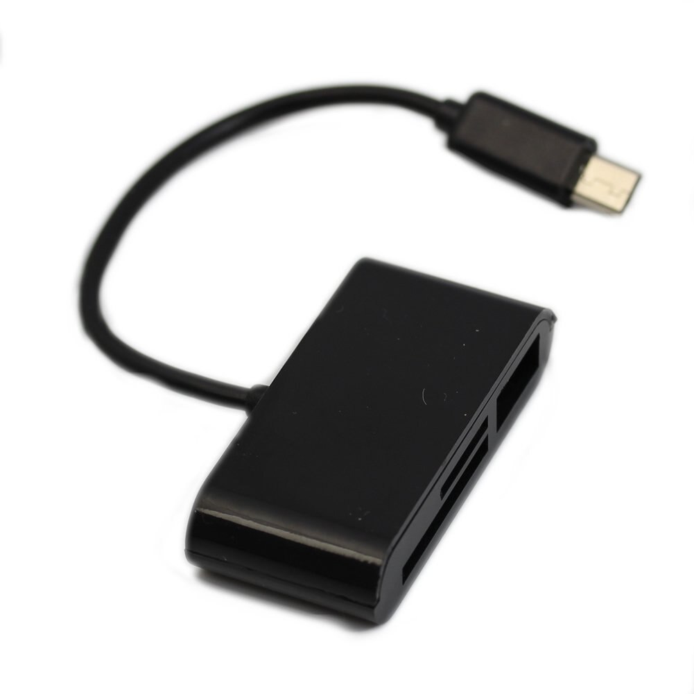 USB Connection Kit HUB SD Micro-SD Card Reader Ada... – Vicedeal