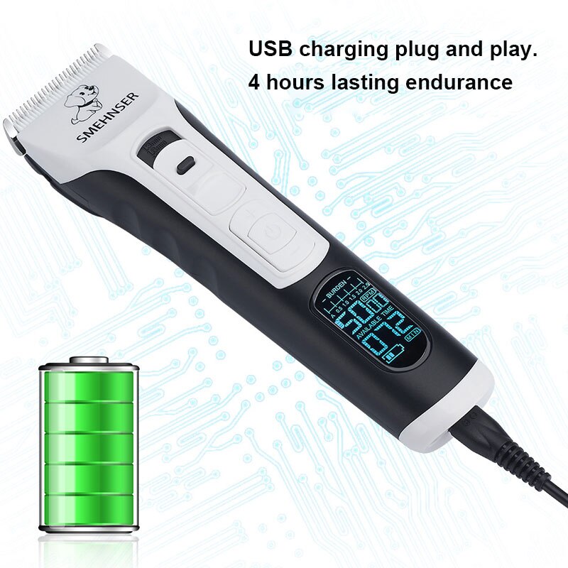 Rechargeable Low-noise Cat Dog Hair Trimmer Electr... – Grandado