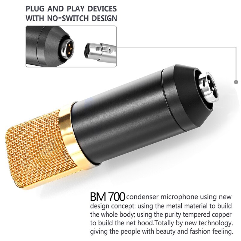 Bm 700 Professionele Bedrade Handheld Microfoon 3.... – Vicedeal