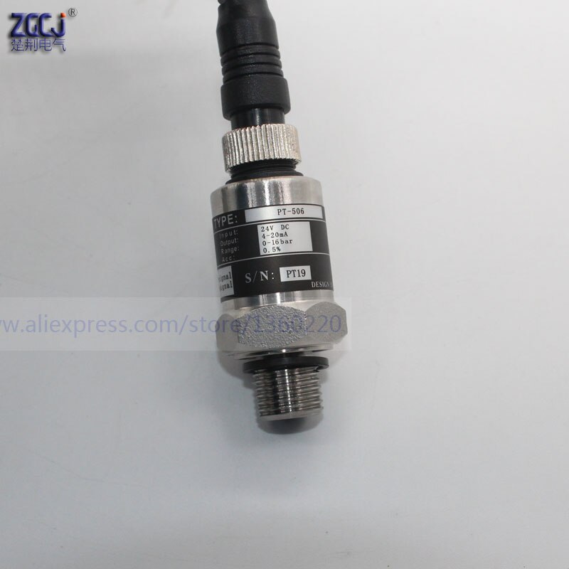 0-16 bar tryktransmitter g1/4 gevind 4-20ma trykf... – Grandado