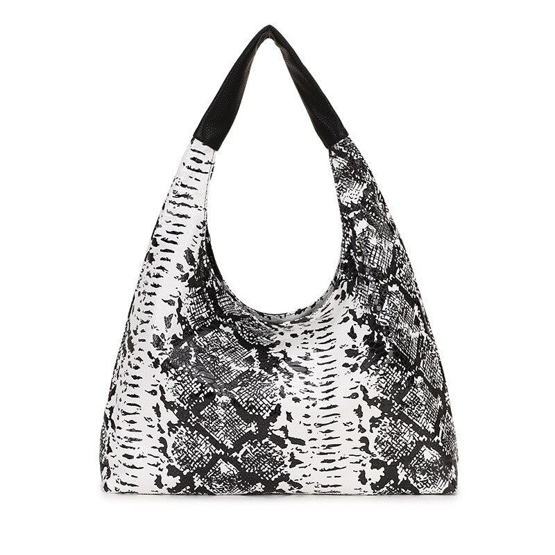 Women Handbags Hobo Shoulder Bags Snake Pattern La... – Vicedeal