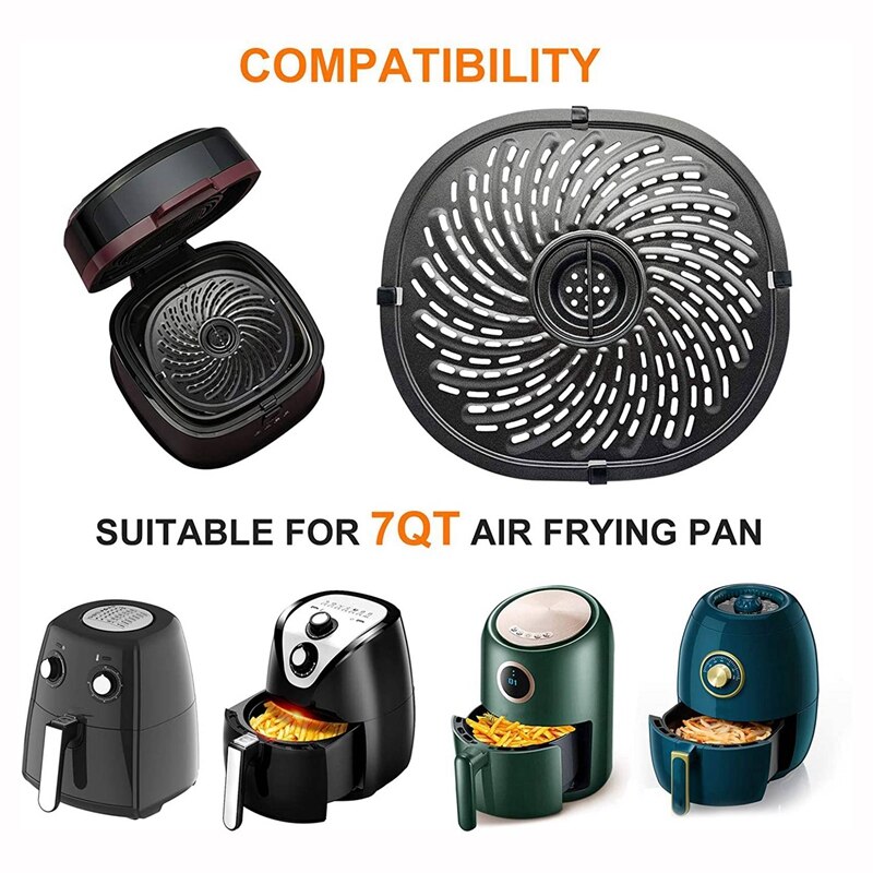 Air Fryer Replacement Parts, 7QT Tray Non-Stick Co... – Grandado