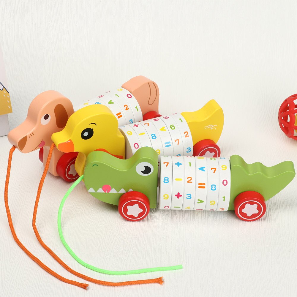 Animal Digital Early Teaching Step Drag Car Multif... – Grandado