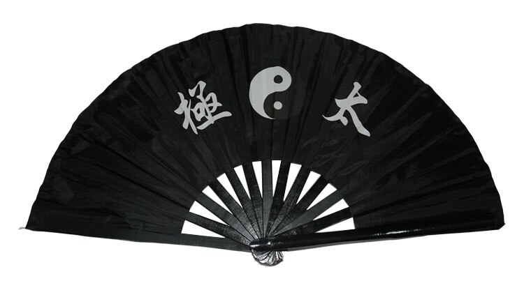 Zwart Rood Taichi Kung Fu Fan Pure Plastic Taiji F... – Vicedeal
