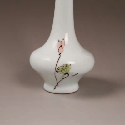 Antique porcelain mini vase A section 01 – Grandado