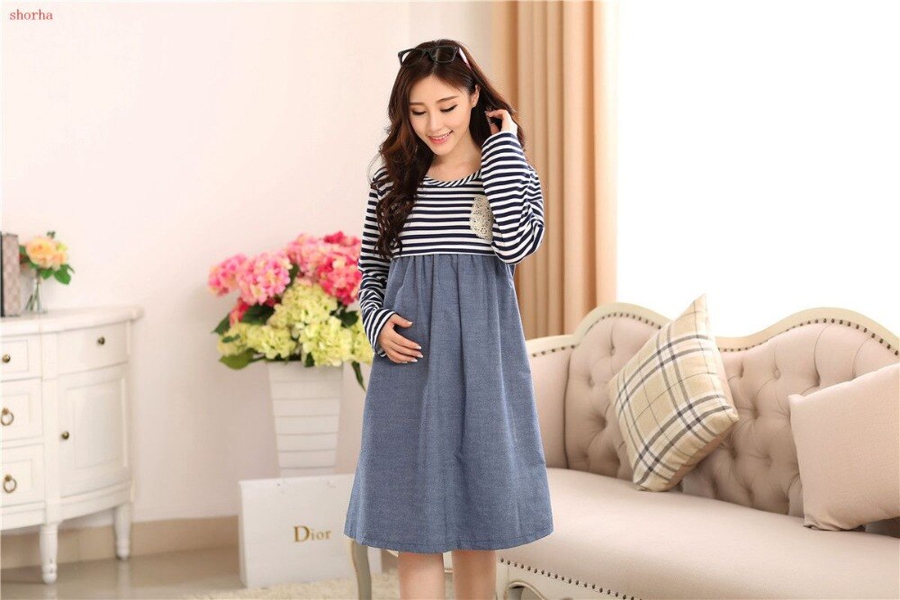 Winter autumn Pregnant woman pajamas long sleeve b... – Vicedeal